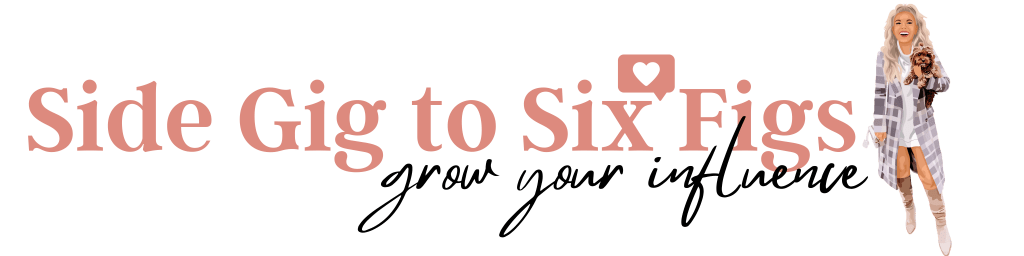 Side Gig To Six Figs – Influencer Training Course – Classy clean chic